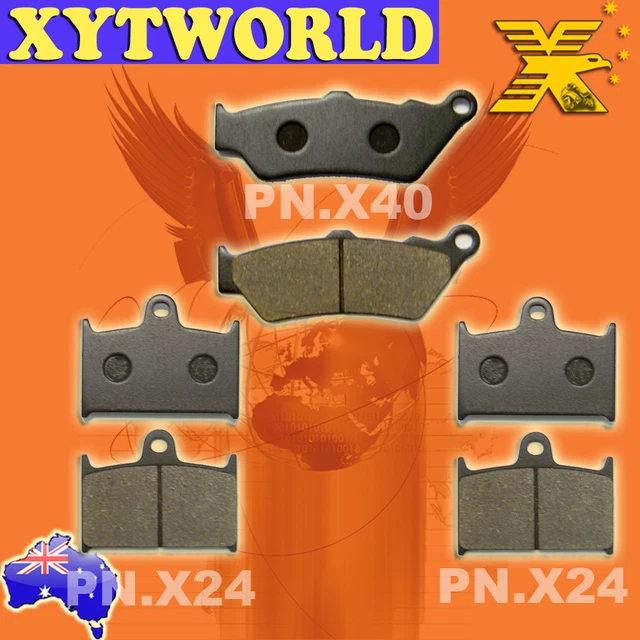 FRONT REAR BRAKE Pads for TRIUMPH Rocket III 2300 cc 2004-2006 2007 ...