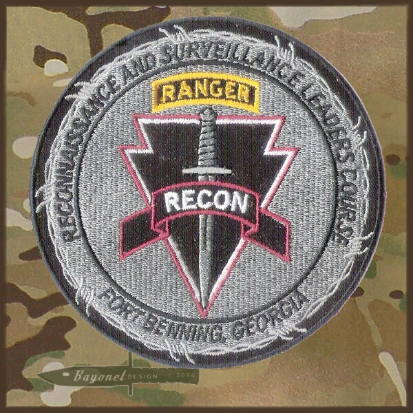 RECONNAISSANCE AND SURVEILLANCE Leader’s Course 4" Patch - Wax Backed ...