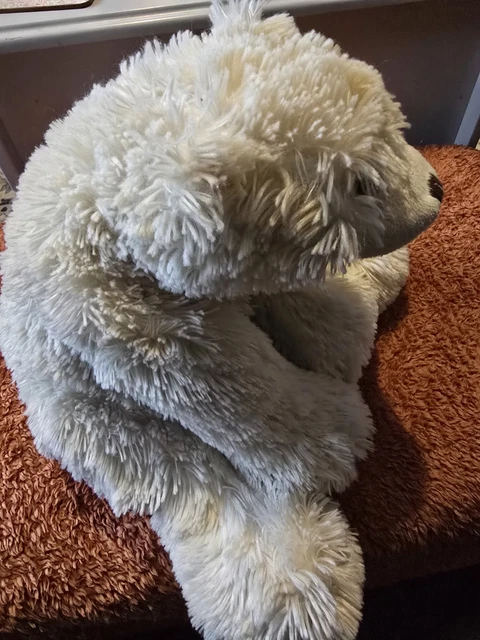 RARE VINTAGE ONLY 4 U Snowy The Polar Bear Scruffy Plush Toy £16.15 ...