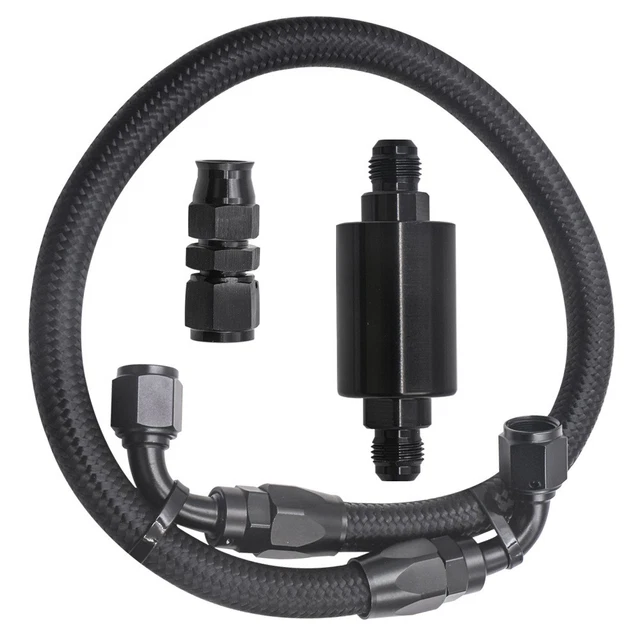B-SERIES TUCKED FUEL Feed / Return Line Kit B16 B18 B20 For Honda Civic ...