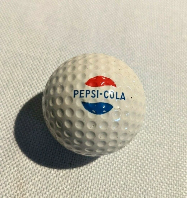 VINTAGE LOGO GOLF Ball: Pepsi Cola Soda Pop $10.00 - PicClick CA