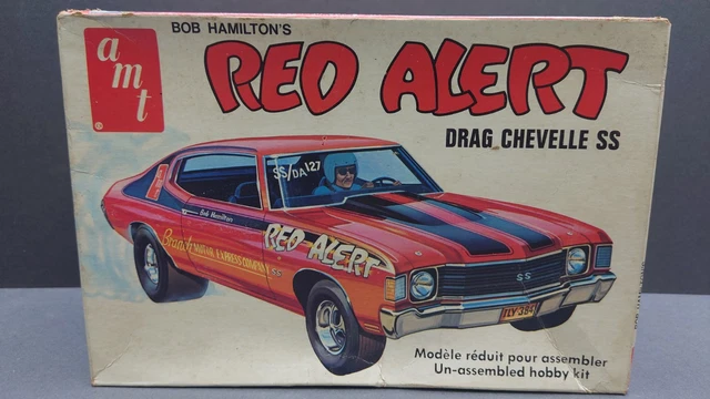 AMT RED ALERT Chevrolet Chevelle - 1/25 Scale Model Kit Collection Lot ...