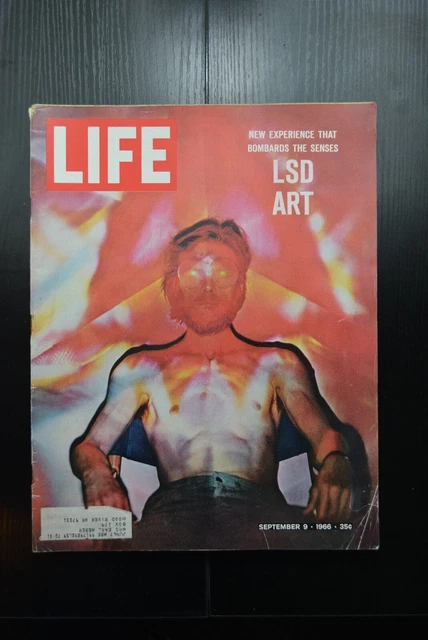 LIFE MAGAZINE SEPTEMBER 9, 1966; LSD Art, Psychedelic art, Drug Craze £ ...