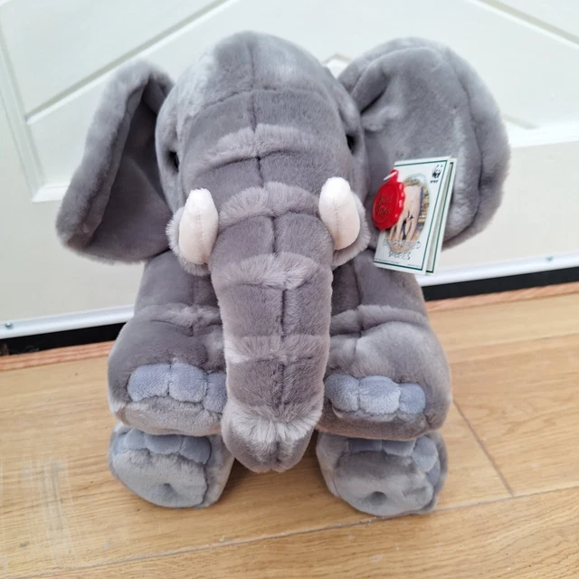 &KEEL TOYS& WWF Endangered Species African Elephant Plush - New With ...
