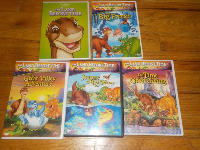 THE LAND BEFORE Time DVD Lot big freeze/great valley adven/journey to ...