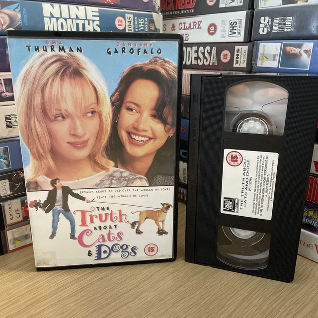 THE TRUTH ABOUT CATS AND DOGS - Big Box Ex-rental VHS - Uma Thurman £0. ...