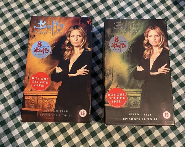 BUFFY THE VAMPIRE Slayer Complete Season 5 VHS £2.00 - PicClick UK