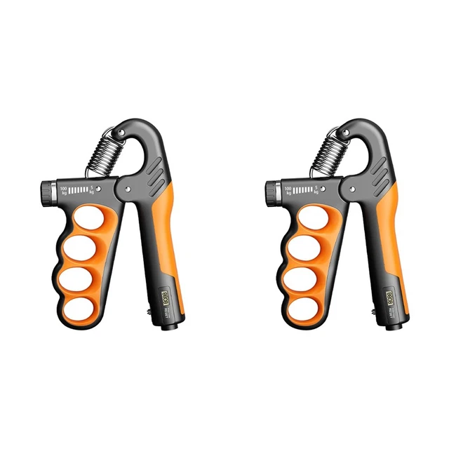 ADJUSTABLE ELECTRONIC COUNTING Hand Grip Strengthener for Men Women ...