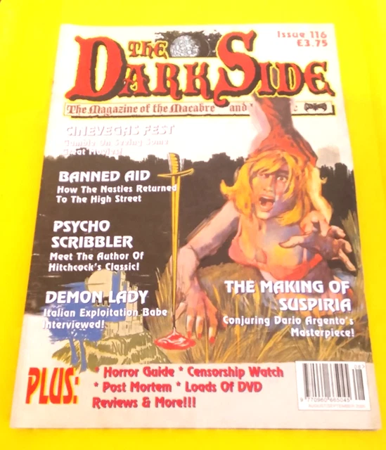 THE DARK SIDE Magazine Issue 116 - August / September 2005 - Suspiria £7.95 - PicClick UK