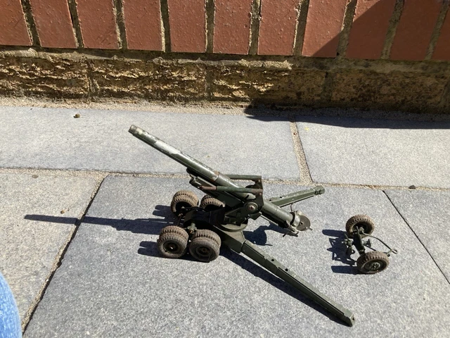 BOXED BRITAINS TOY - WWII Howitzer Long Tom 155mm Artillery Field Gun ...