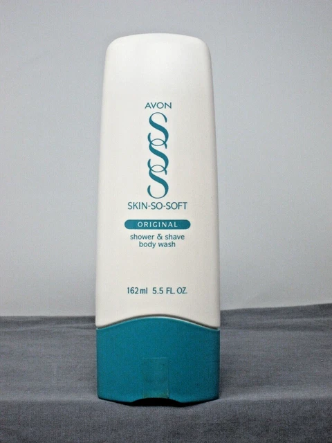 AVON SSS SKIN So Soft Original Shower & Shave Body Wash 5.5 fl. oz. 162 ...