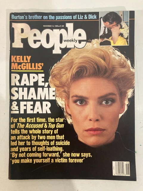 PEOPLE MAGAZINE KELLY McGillis TOP GUN Shame & Fear (14 novembre 1988 ...