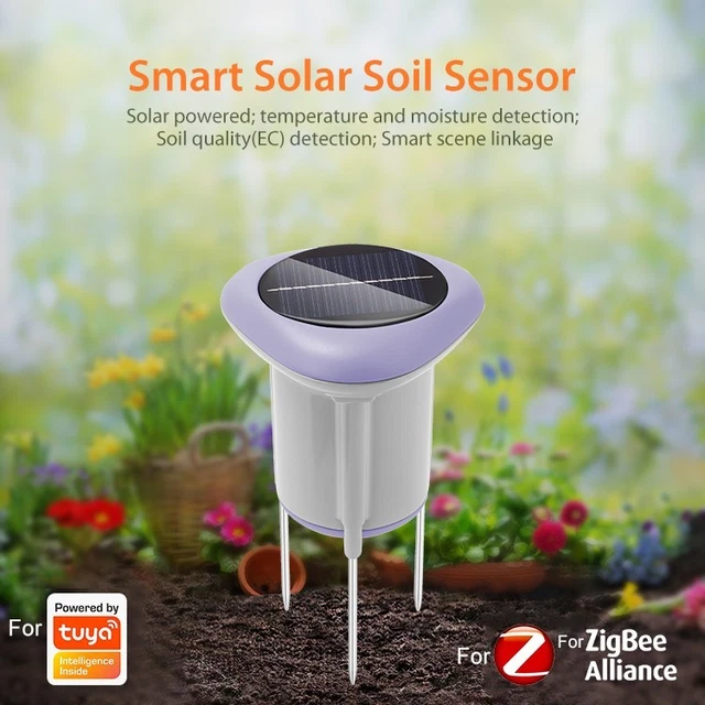 RECHARGEABLE FOR ZIGBEE Soil Sensor for Accurate Plant Growth ...