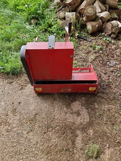 COUNTAX WESTWOOD RIDE on Mower Lawn Tractor Powered Scarifier ...