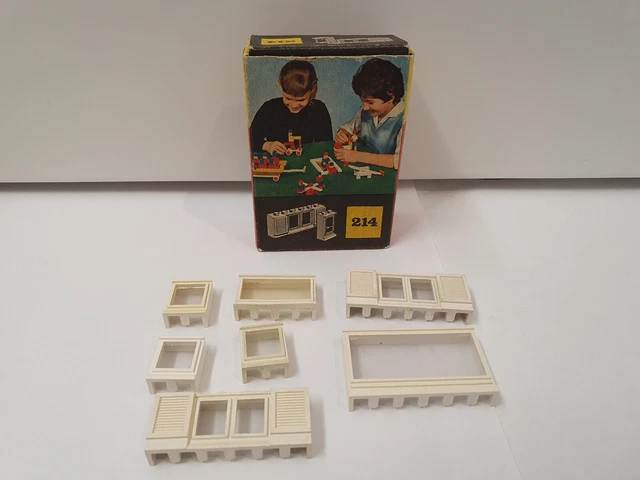 LEGO SYSTEM MURSTEN anni '60's box 214 vecchio vintage anni '60 1:87 ...