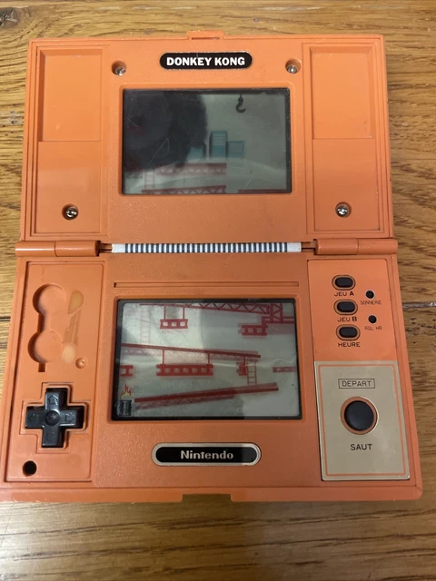 ANCIENNE CONSOLE NINTENDO Game & Watch Donkey Kong 1982 -no nes snes ...