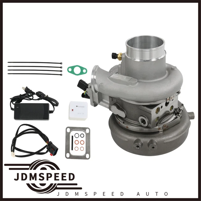 FOR CUMMINS ISX ISX15 QSX HE451VE Turbo Turbocharger W/ Solenoid Valve ...