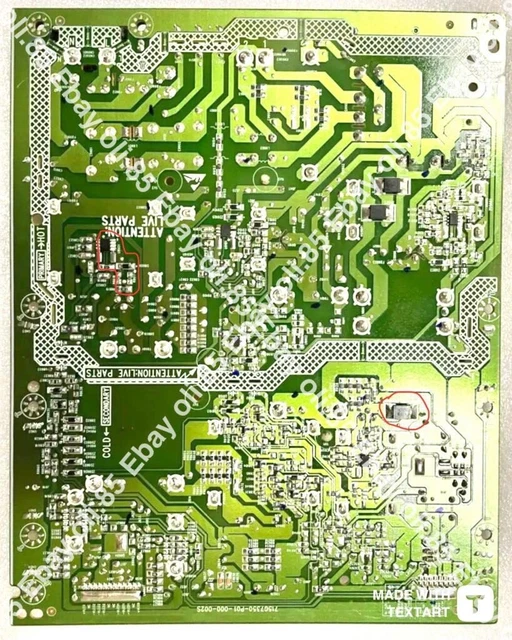 KIT RIPARAZIONE SCHEDA Alimentazione 715G7350-P01-000-002S Philips ...