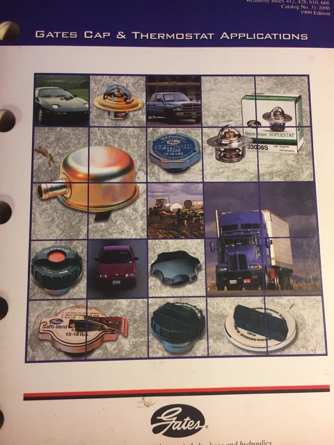 GATES CAP & Thermostat Applications Guide Catalog No. 31-2090 Edition ...