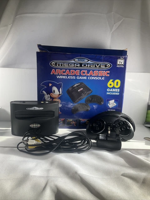 SEGA MEGA DRIVE arcade classic Wireless Console 60 Giochi - con Scatola ...