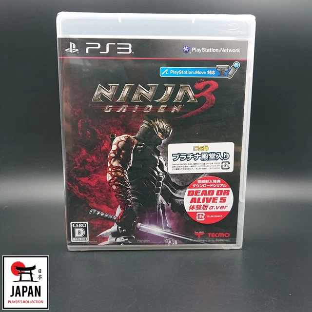 NINJA GAIDEN 3 - Ps3 Japan - Brand New Factory Sealed - Neuf +++++ EUR ...