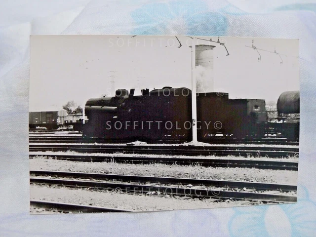 FOTO FS FERROVIA Treno Stazione Roma Tiburtina Locomotiva 743 1950 EUR ...