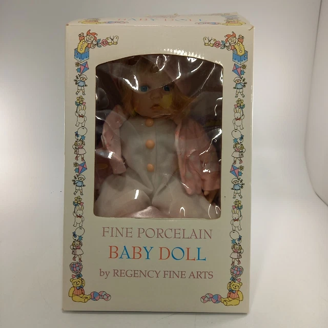REGENCY FINE ARTS Porcelain Adult Collectors Doll Rebecca Vintage BNIB ...