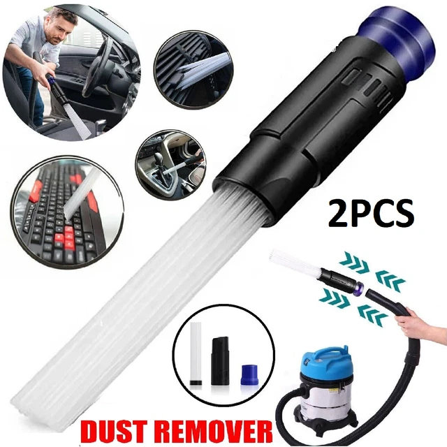 PORTABLE STRAW TUBE Vacuum Attachment Dust Cleaner Remover Dirt Suction ...