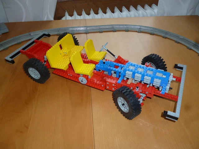 LEGO 853 TECHNIC Auto Chassis Komplettes Set ohne Bauanleitung und OVP ...