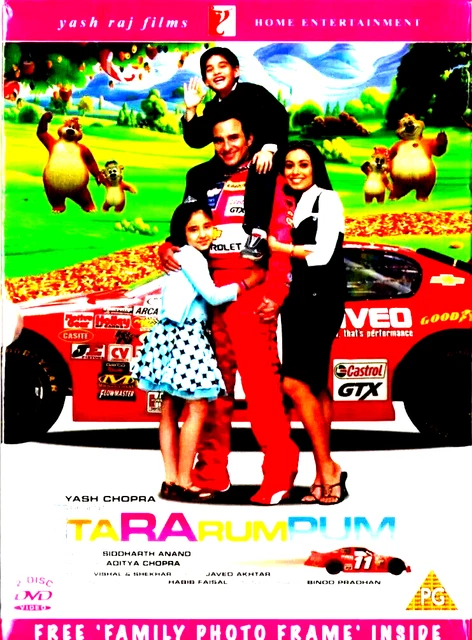 TARA RUM PUM - Saif Ali Khan, Rani Mukherjee, Bollywood DVD (2 Disque ...