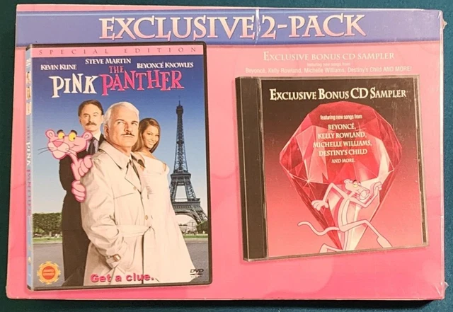 PINK PANTHER DVD Exclusive 2-pack with bonus CD by Shawn Levy Sealed ...