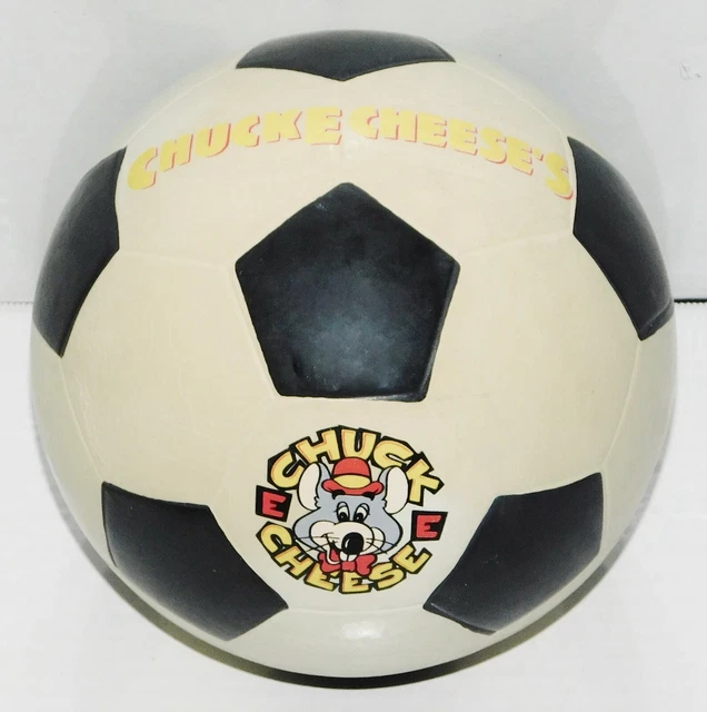 VTG CHUCK-E-CHEESE SHOWBIZ Pizza Time Soccer Ball 23" Round Game Prize ...