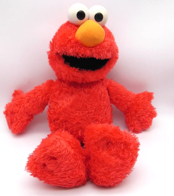 TICKLE ME ELMO Sesame Street Laughing & Shaking Soft Toy 45cm £4.99 ...