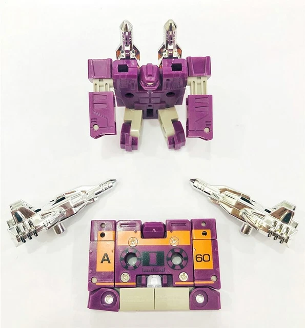 TRANSFORMERS G1 SOUNDWAVE Cassetta Decepticon Beastbox Squawktalk ...