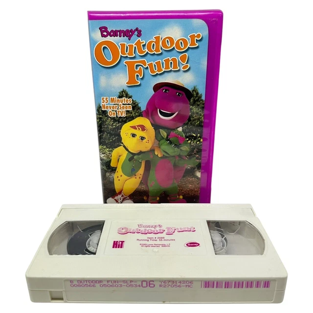 BARNEYS OUTDOOR FUN (VHS, 2003) Clamshell £5.40 - PicClick UK
