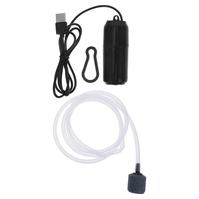 MINI SILENT USB Fish Tank Bubbler Oxygen Pump Plastic Aquarium $20.55 ...