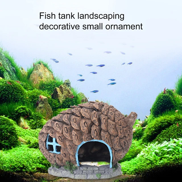 SHRIMP NEST DECOR Shrimp Nest Mold Aquarium Decor Pine Cone Fish for ...