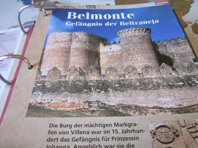 BURGEN UND SCHLÖSSER Spanien Belmonte Gefängnis der Beltraneja EUR 4,19 - PicClick DE