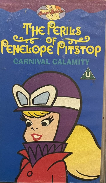 THE PERILS OF Penelope Pitstop Carnival Calamity VHS 1994 Hanna Barbera ...