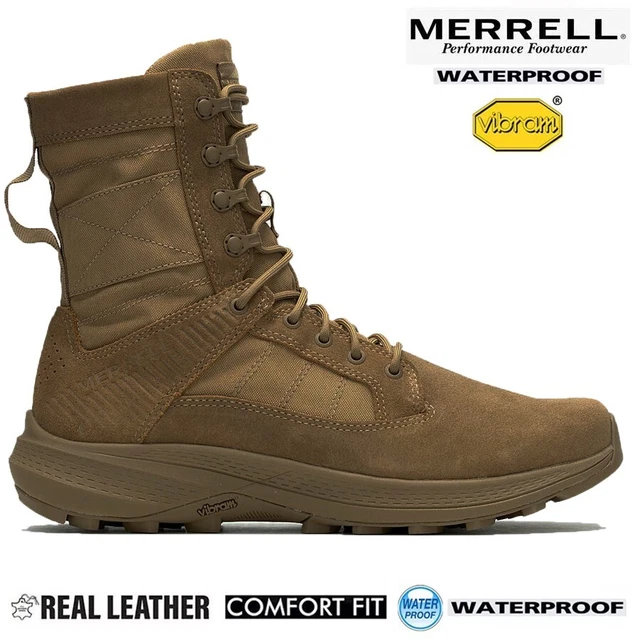 MENS MERRELL MQC Military Tactical Army Desert Combat Patrol Hunting ...