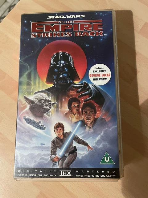 STAR WARS: THE Empire Strikes Back VHS CBS Fox Video cassette tape £3. ...