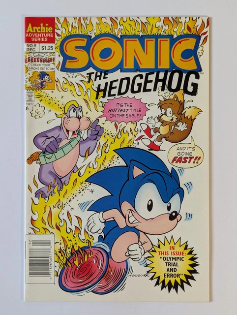SONIC THE HEDGEHOG #5 (1993 Series) - Archie Comics £22.00 - PicClick UK