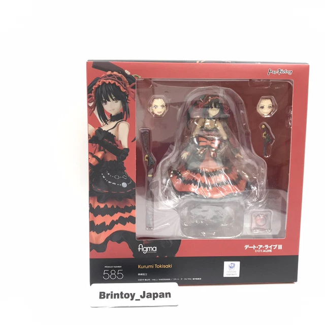 FIGURINE ARTICULÉE FIGMA Kurumi Tokisaki 585 Date A Live III MAX ...