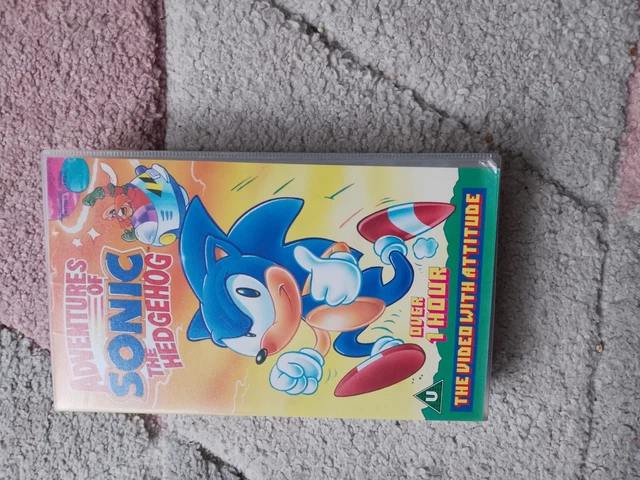 THE ADVENTURES OF Sonic The Hedgehog 1 (VHS) £7.00 - PicClick UK