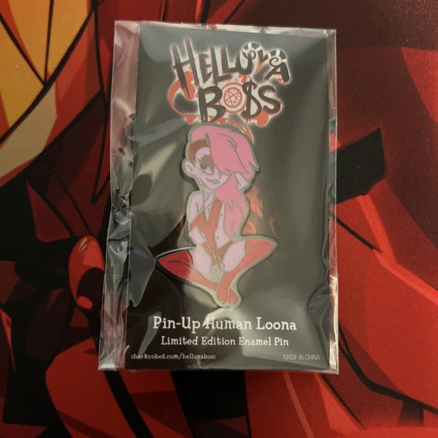 HELLUVA BOSS PIN-UP Human Loona Enamel Pin 2022 Limited Edition - SOLD ...