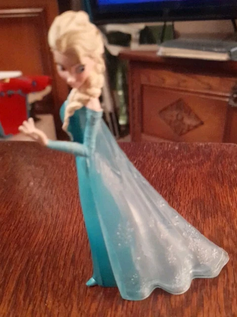 DISNEY BULLYLAND HAND Painted Elsa Frozen Figure £7.00 - PicClick UK