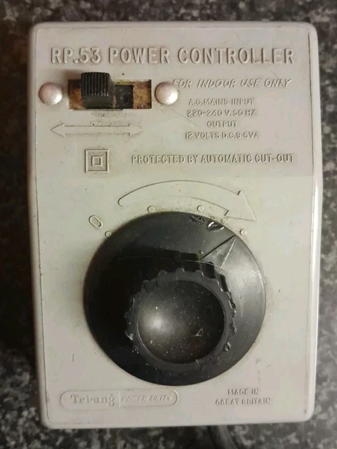 TRI-ANG RP.53 POWER CONTROLLER UNIT.. Untested £8.00 - PicClick UK
