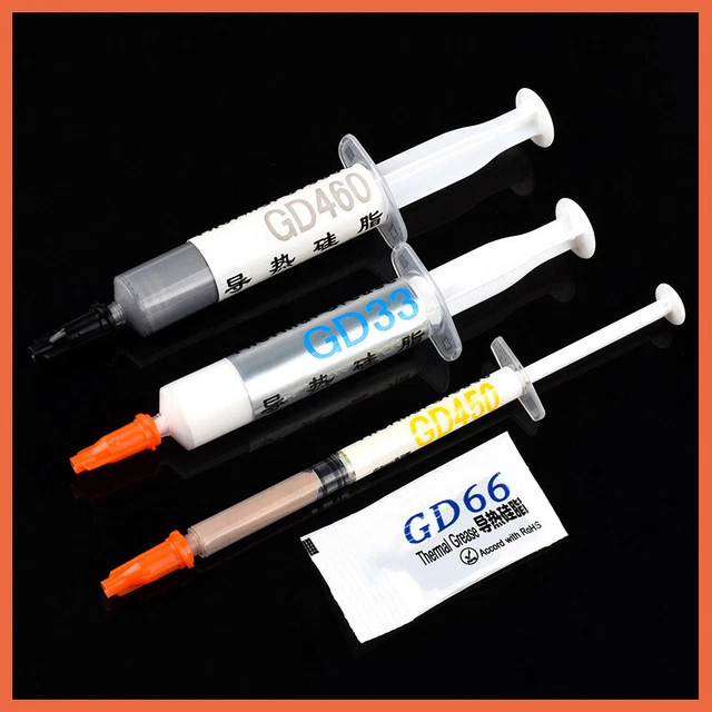 THERMAL PASTE LARGE Syringe Thermal Grease Cool Compound Heatsink 30g ...