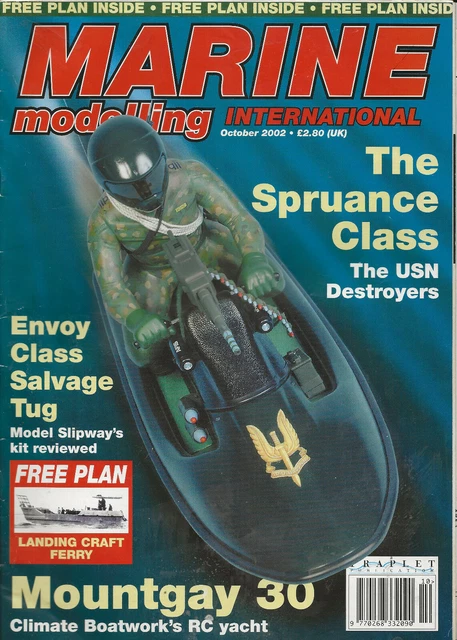 MARINE MODELLING INTERNATIONAL Magazine October 2002 -Plan Included EUR ...