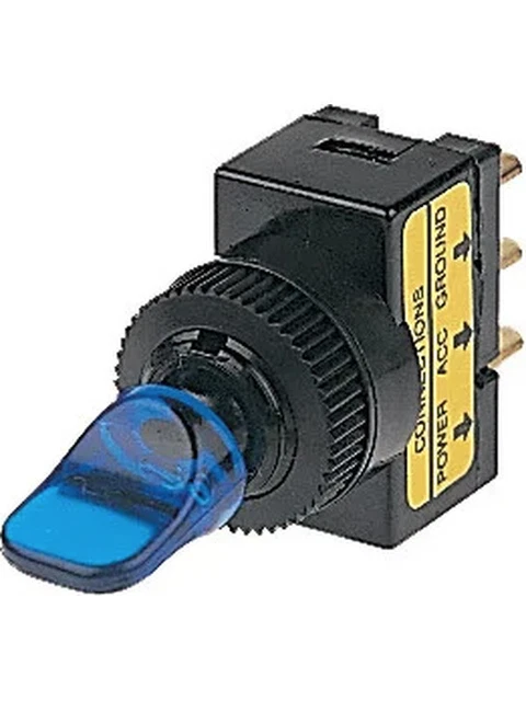 HELLA TOGGLE SWITCH On/Off 12V Blue Illuminated 12V 20Amp (4423) $22.70 ...